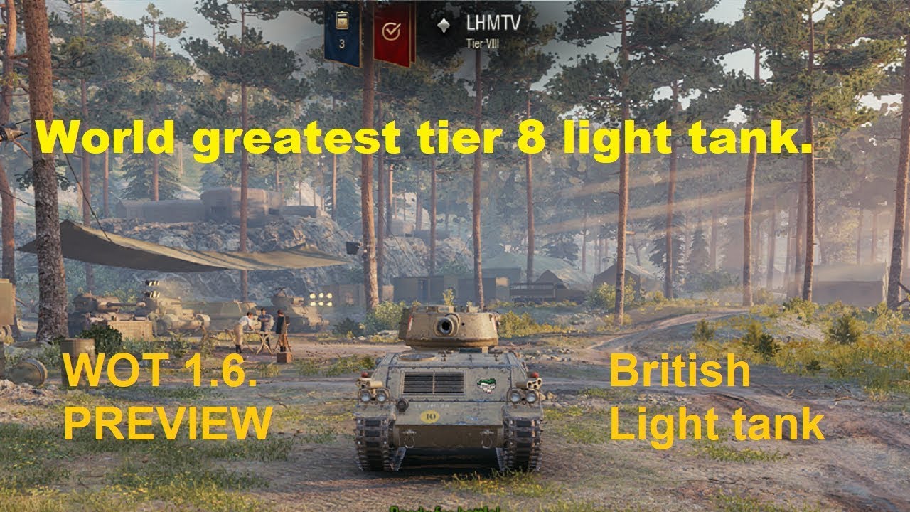 World of tanks LHMTV review 1.6 - YouTube
