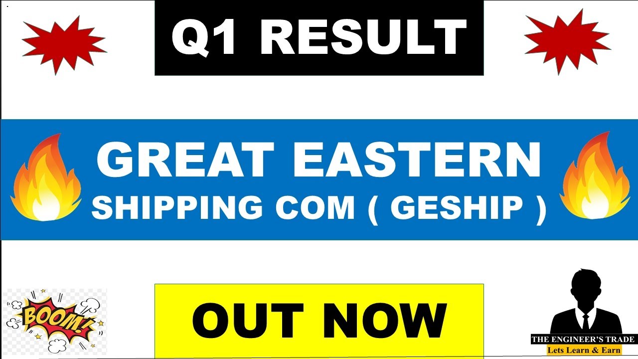 Ge shipping Q1 Results 2025 | Ge shipping share Result | Great Eastern ...
