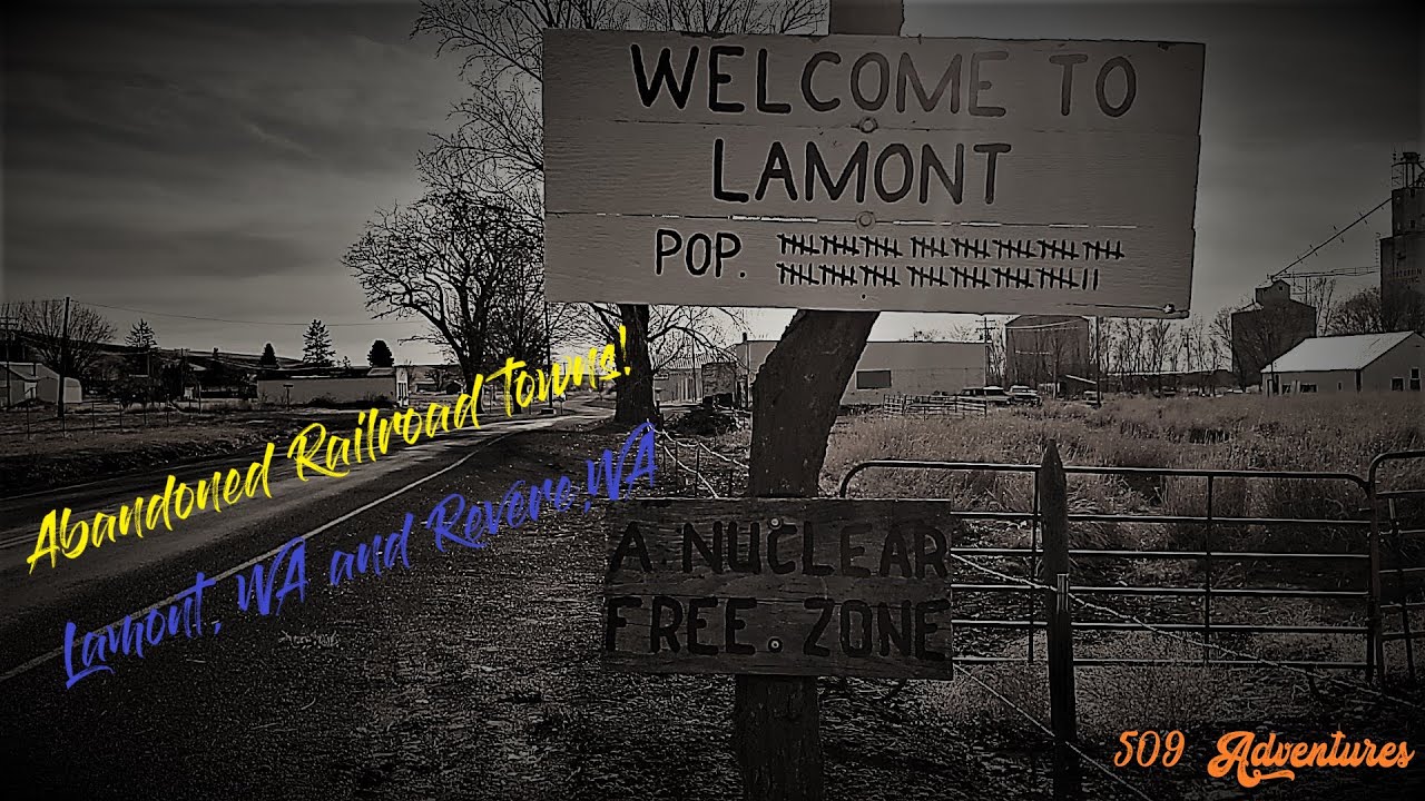 A look at Lamont, WA and Revere WA! (Old railroad towns) - YouTube