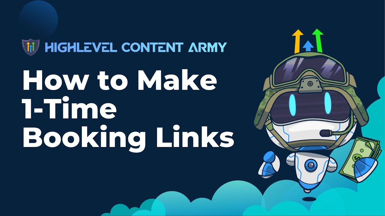 How to Make 1-Time Booking Links - YouTube