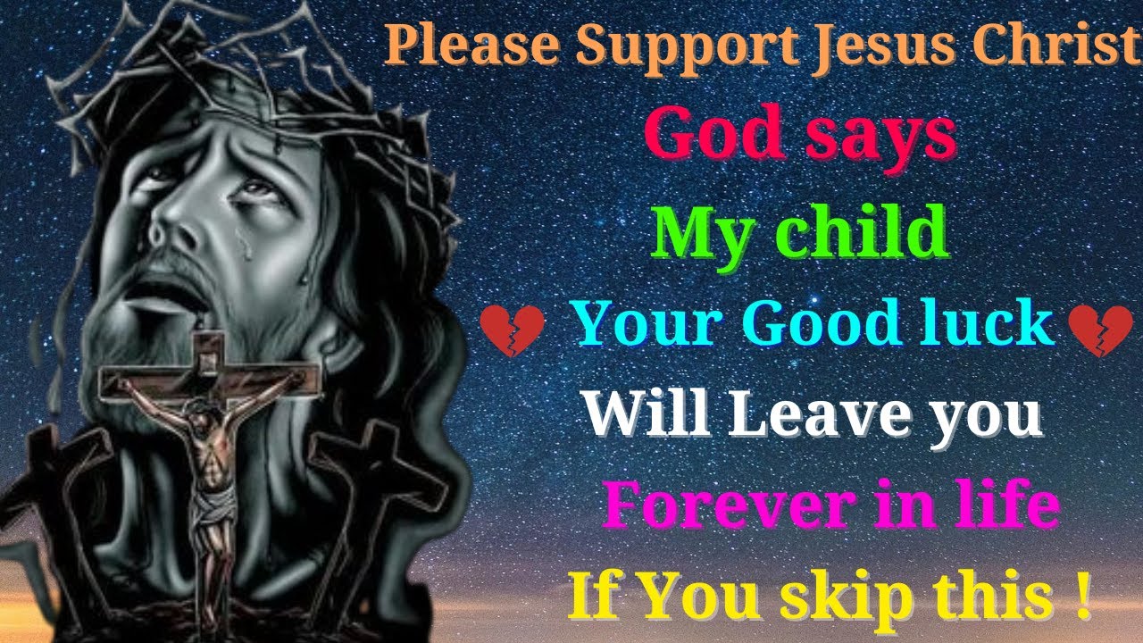 ️God says if you skip Good luck will leave you forever |God Message For ...