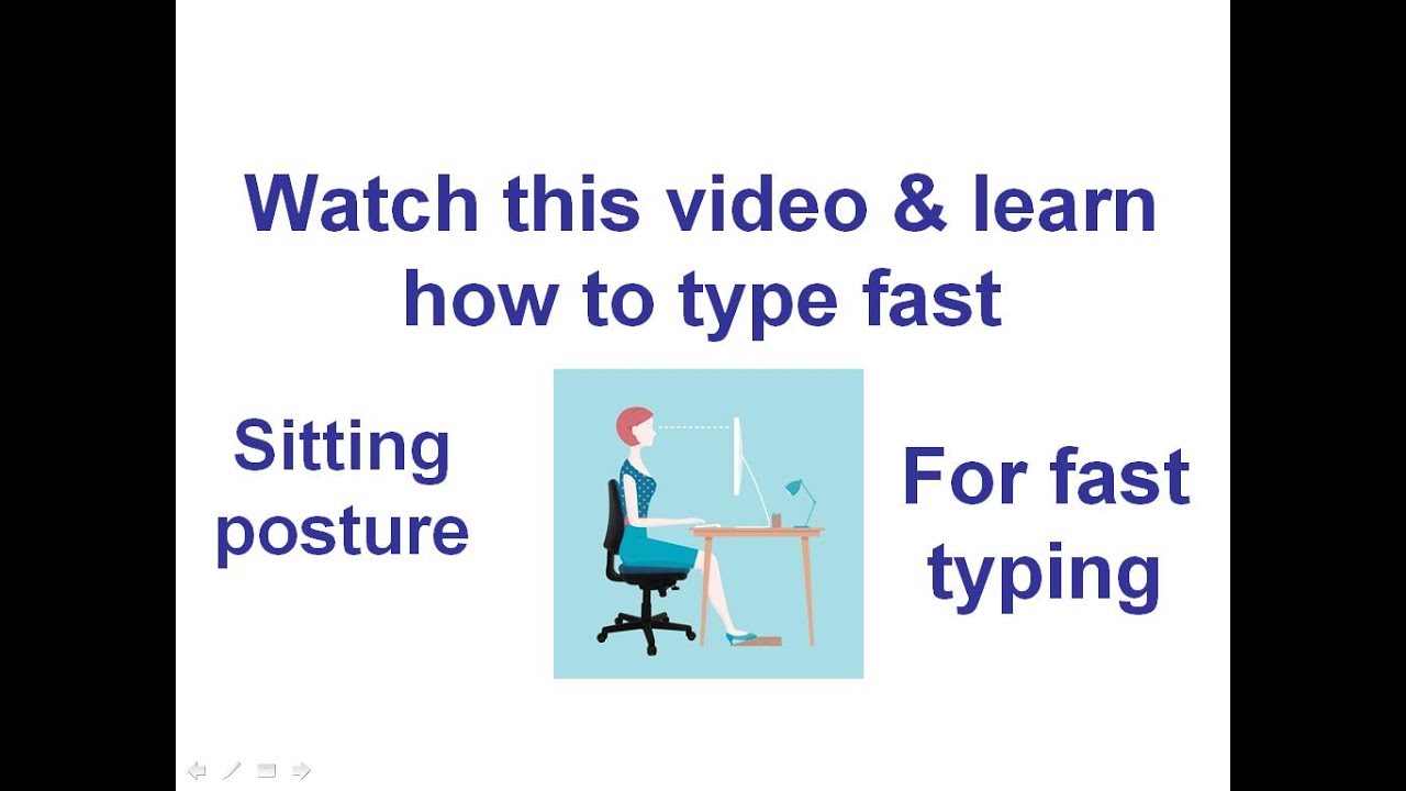 how to typing fast learn how to type fast sitting posture for fast ...
