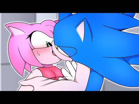 Attack in the elevator😉 [Sonamy] Sonic comic dub | Sonic x Amy