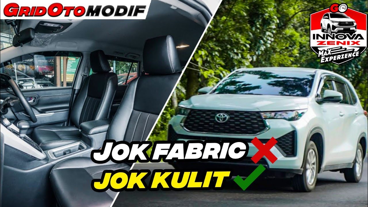Rombak Jok Innova Zenix Tipe G Hybrid, Jadi Berasa Kaya Tipe Q ...