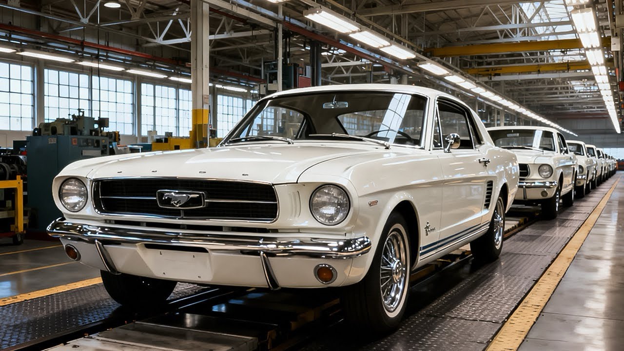 Inside the 1964 Ford Mustang Factory — How America’s Most Iconic Muscle ...