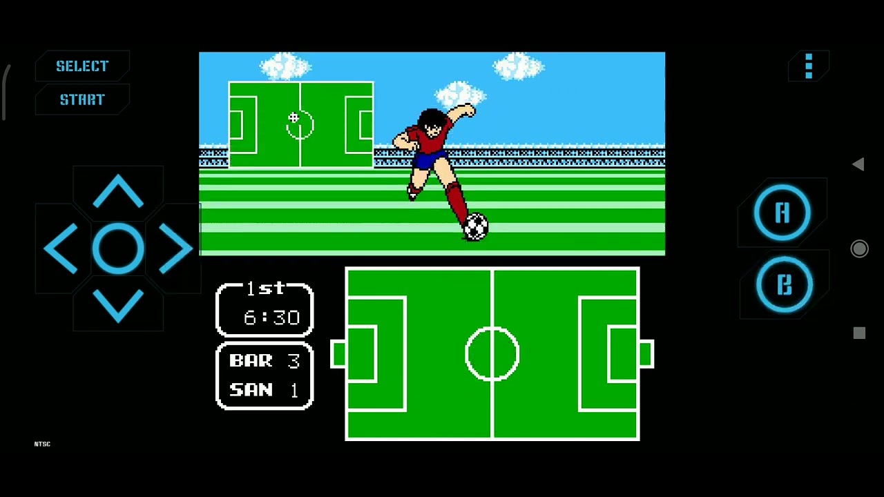 Captain Tsubasa 2 Final Evolution Barcelona vs Santander - YouTube
