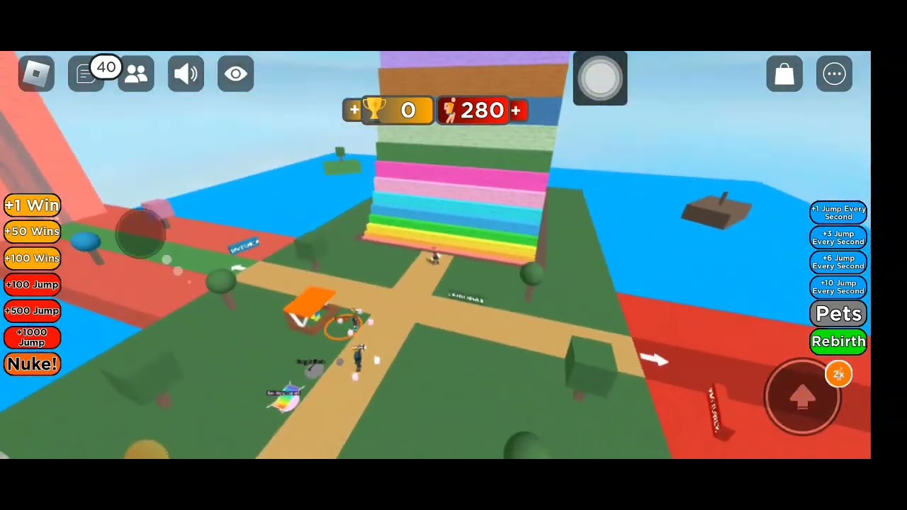 Roblox jumping game # MIKO playz - YouTube