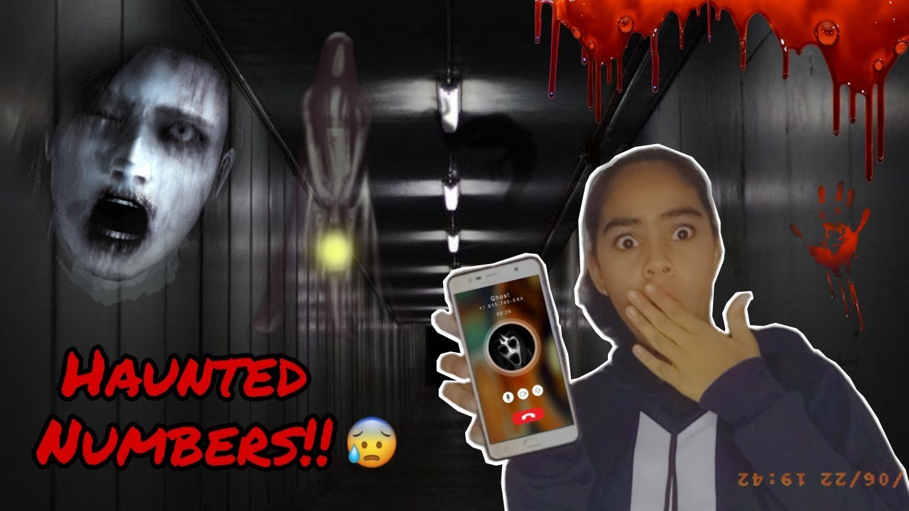 Calling haunted cursed numbers you should never call at night! *it ...