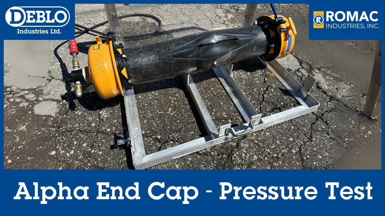 Alpha Restraint End Cap - Pressure Test - YouTube