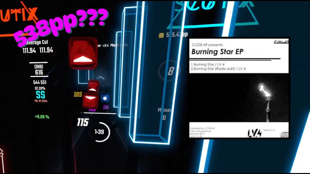 This score got me top 400 in the world | LV.4 - Burning Star [Radio ...