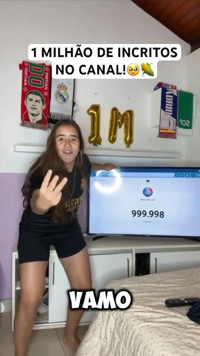 Minha ReaÇÃo Aos 1 MilhÃo De Inscritos 🤍🌽🔥 Youtube