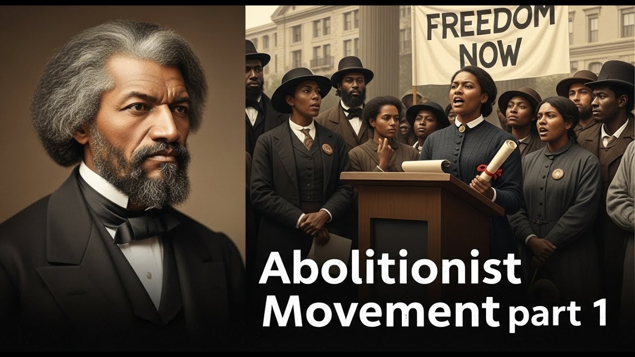 Abolitionist Movement part 1 #AbolitionistMovement #AmericanHistory ...
