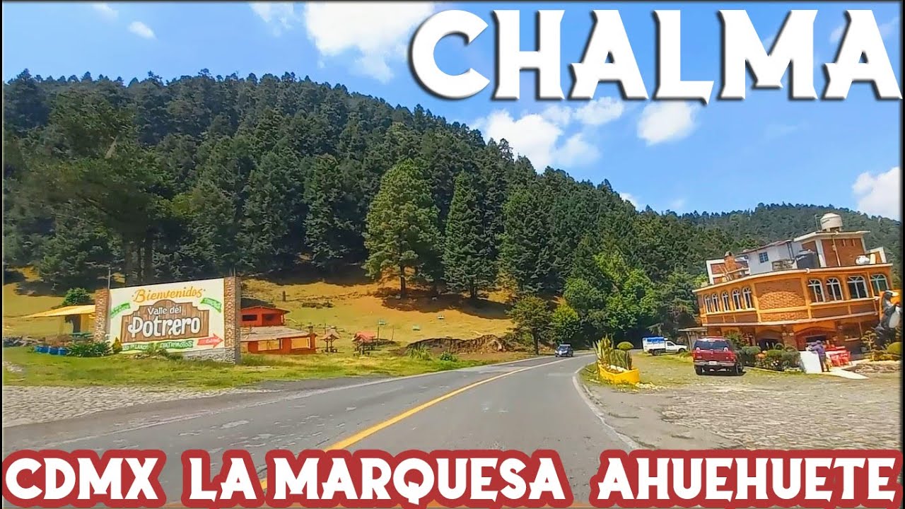 CHALMA estado de MÉXICO desde el METRO PANTITLÁN de la CDMX - YouTube