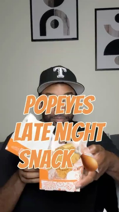 Popeyes $6 big box - YouTube