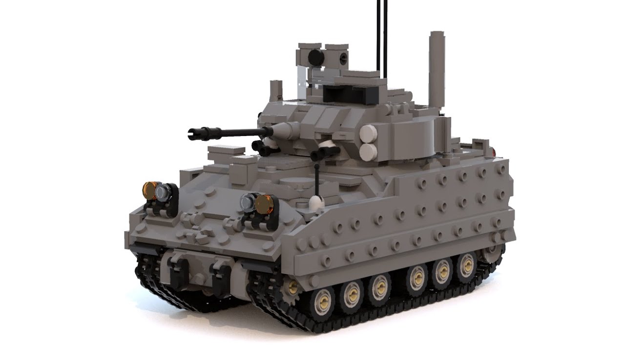 LEGO M2A3 Braley Instructions - YouTube