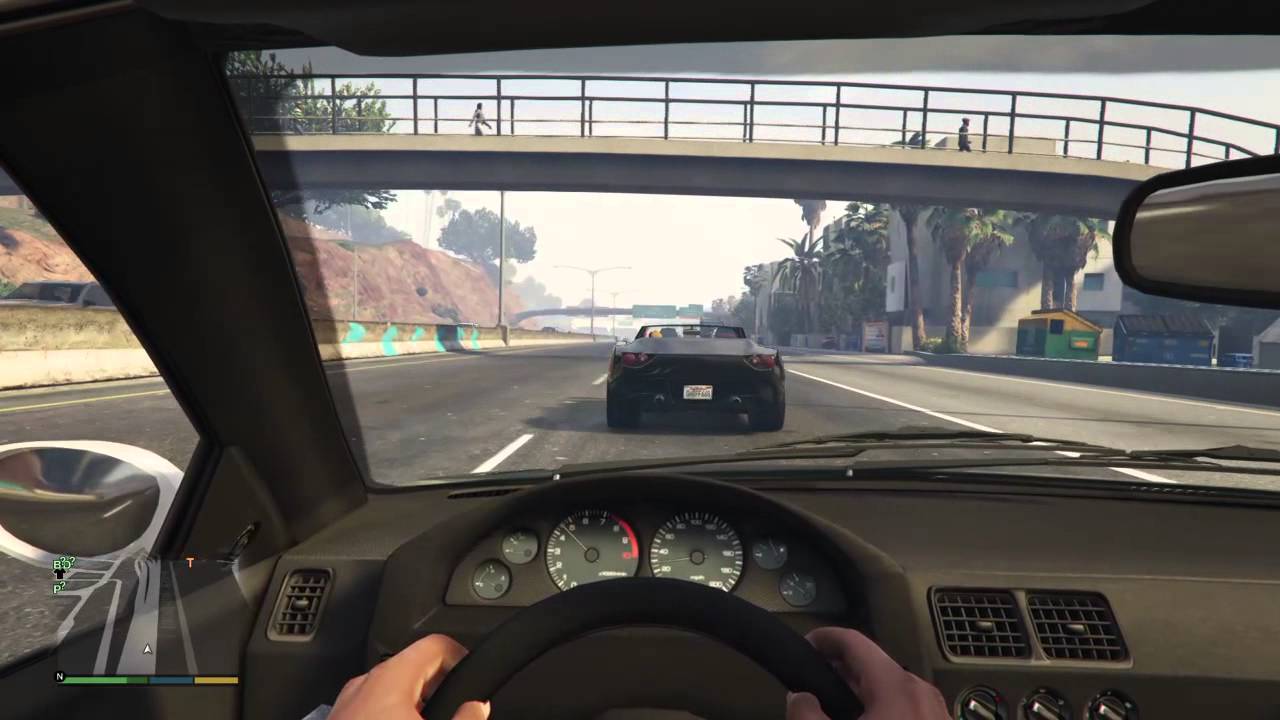 GTA V Gameplay Autobahn - YouTube