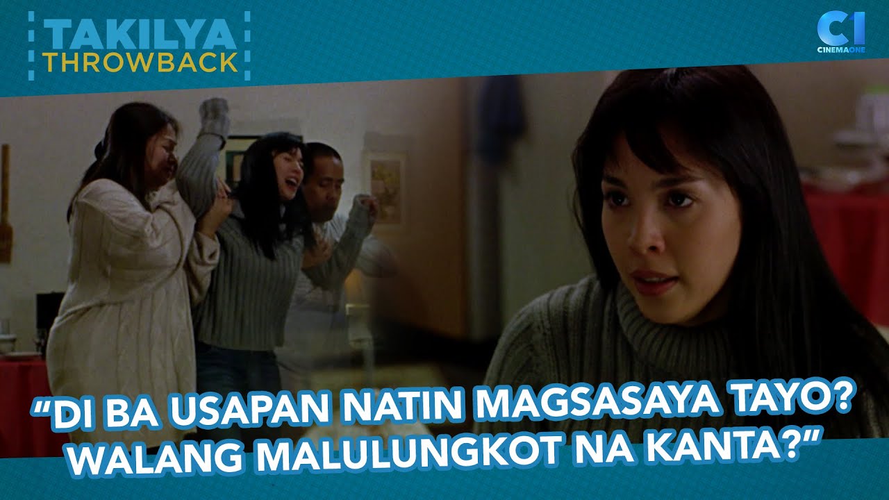 “Di ba usapan natin magsasaya tayo? Walang malulungkot na kanta ...