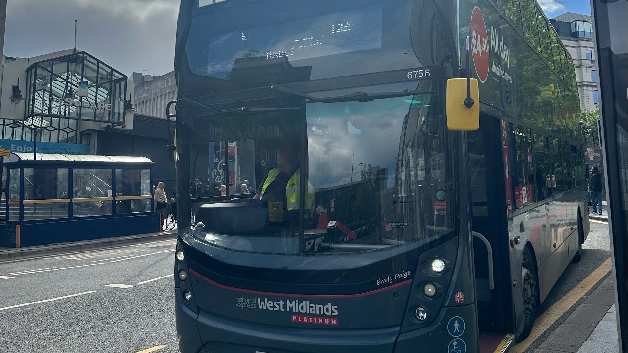 Bus 934 (Walsall-Birmingham) Bus Tour #Team934 - YouTube