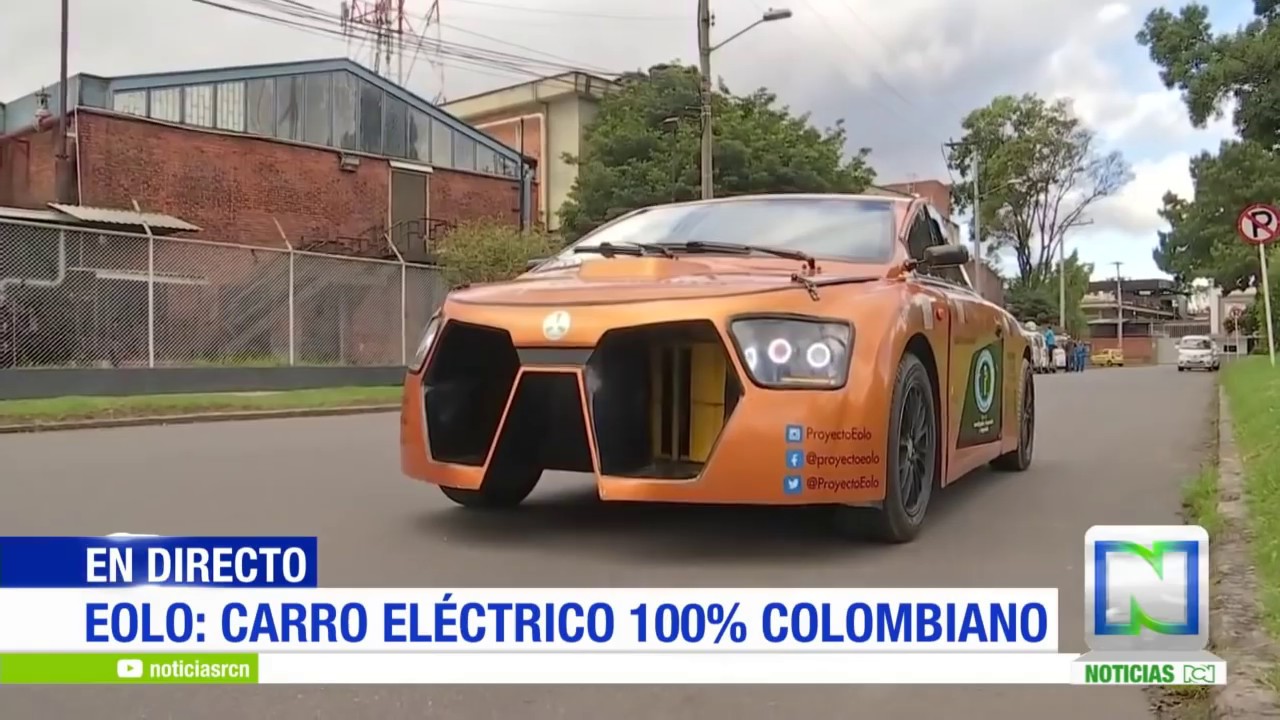 Inncentiva: Eolo el carro eléctrico 100% colombiano - YouTube