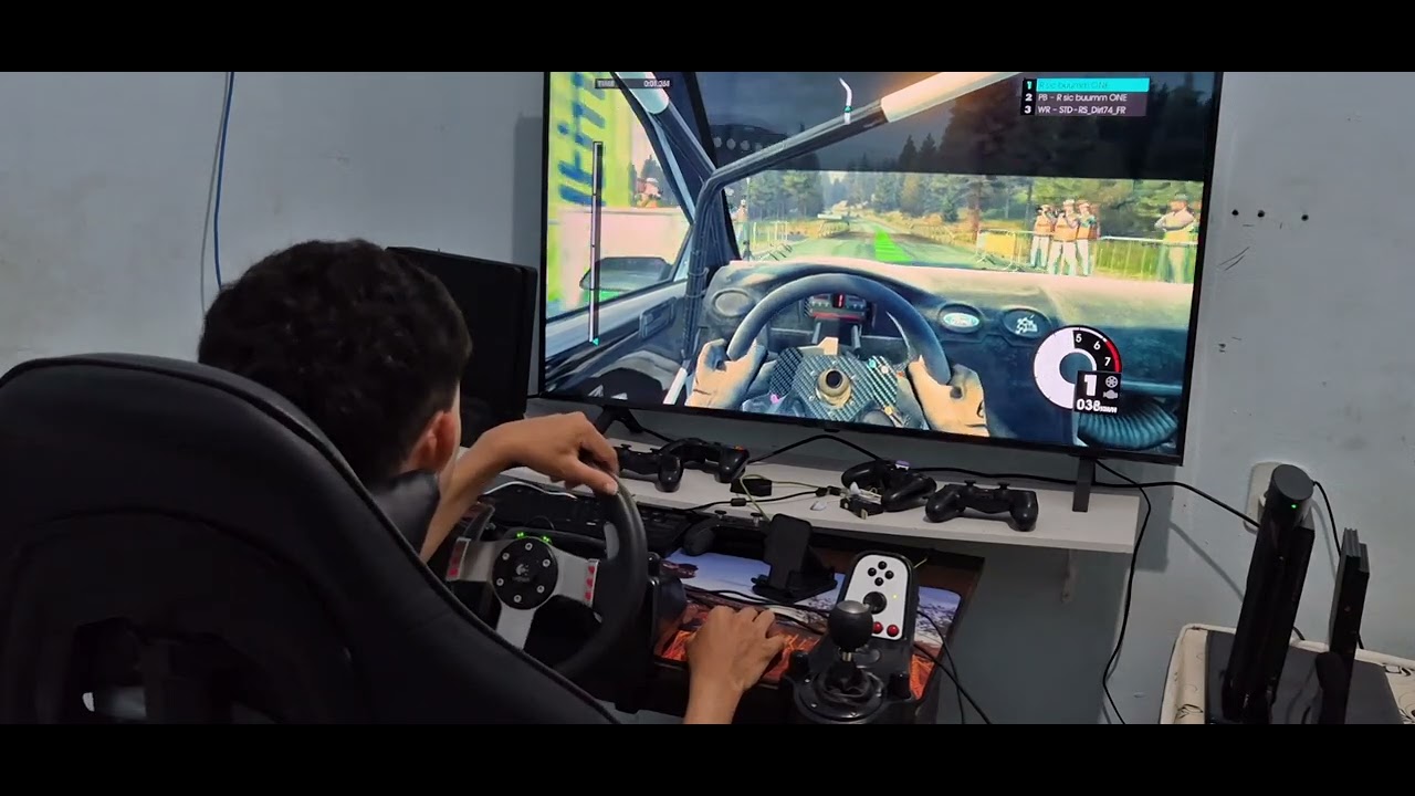 Jogando Dirt Rally no ps3 - YouTube