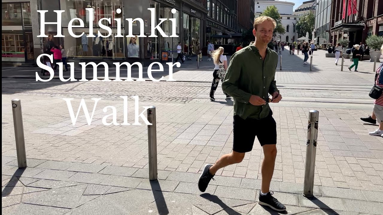 Helsinki Summer Walk: Exploring the Vibrant Streets and Beautiful ...