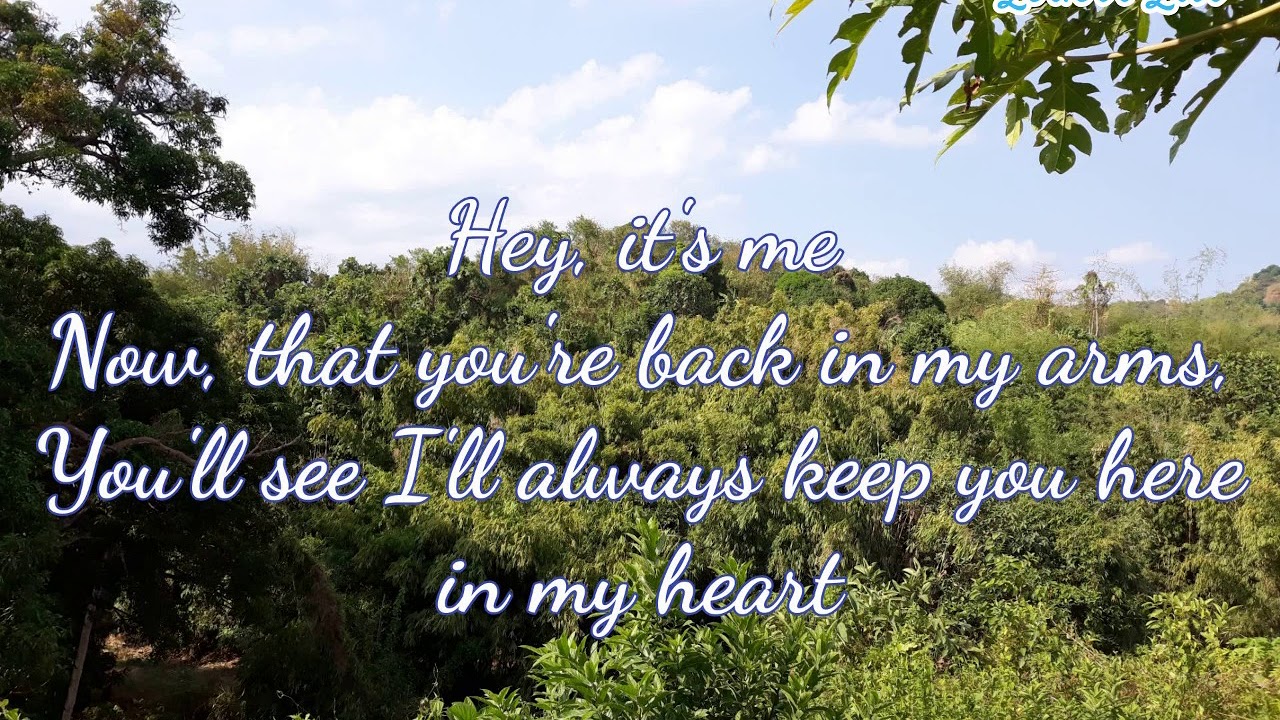 Hey It's Me (lyrics) - Jamie Rivera - YouTube