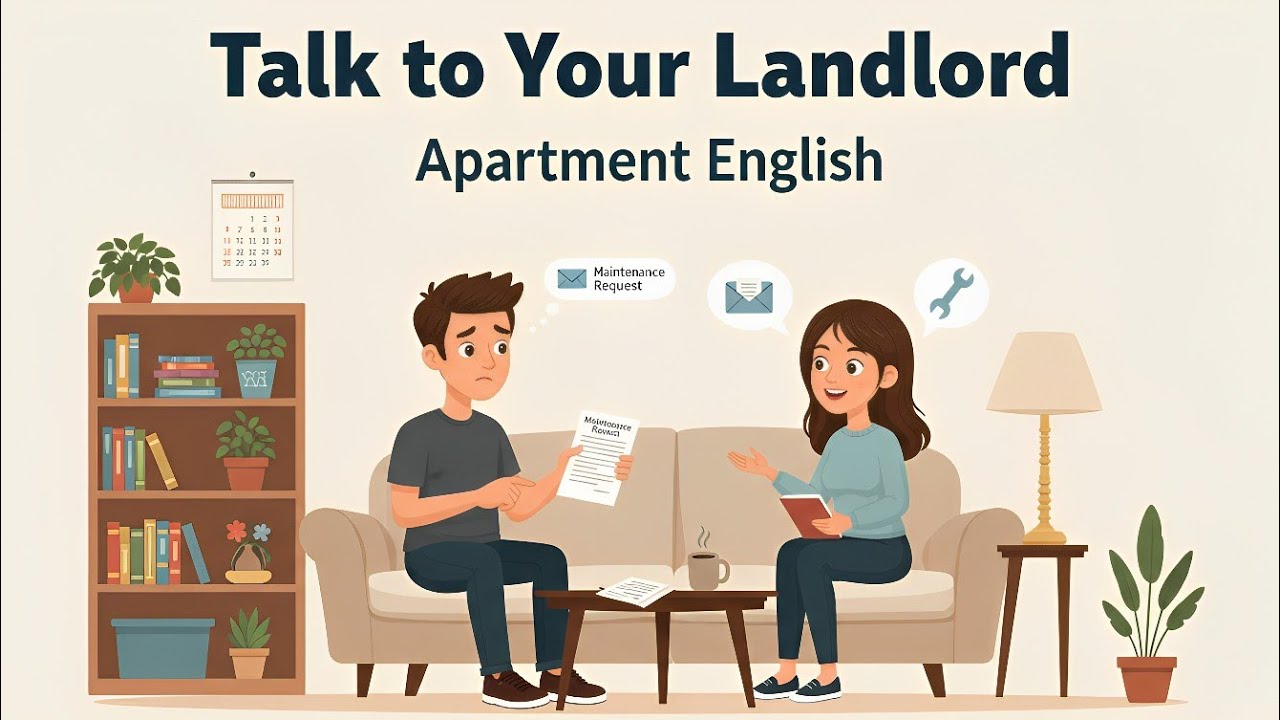 English for Landlords & Apartments | Maintenance & Requests |EP2 - YouTube