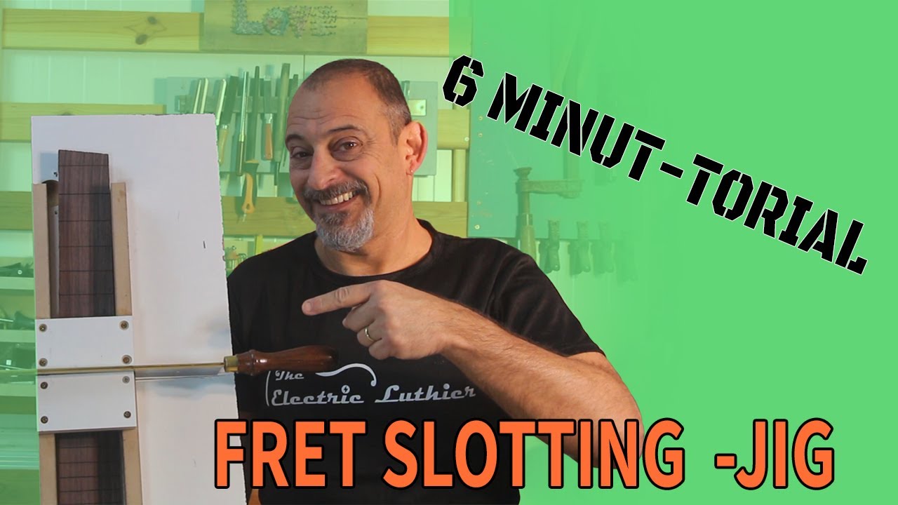 Build a Budget Fret Slotting Jig - YouTube