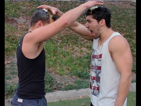 Smashing Eggs On Head - YouTube
