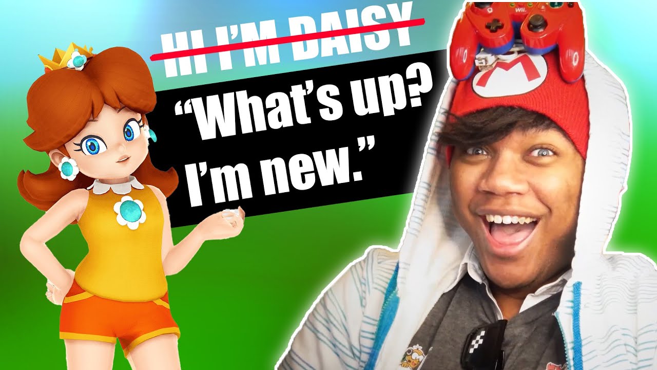 Mario Characters Talking FULL SENTENCES 😱 (Not Clickbait) - YouTube