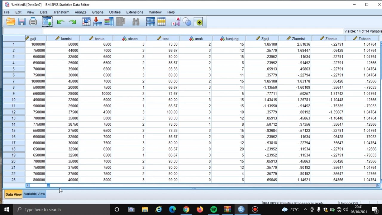 Analisis Faktor Dengan Metode KMO dan Bartlett Test of Sphericity Dan ...