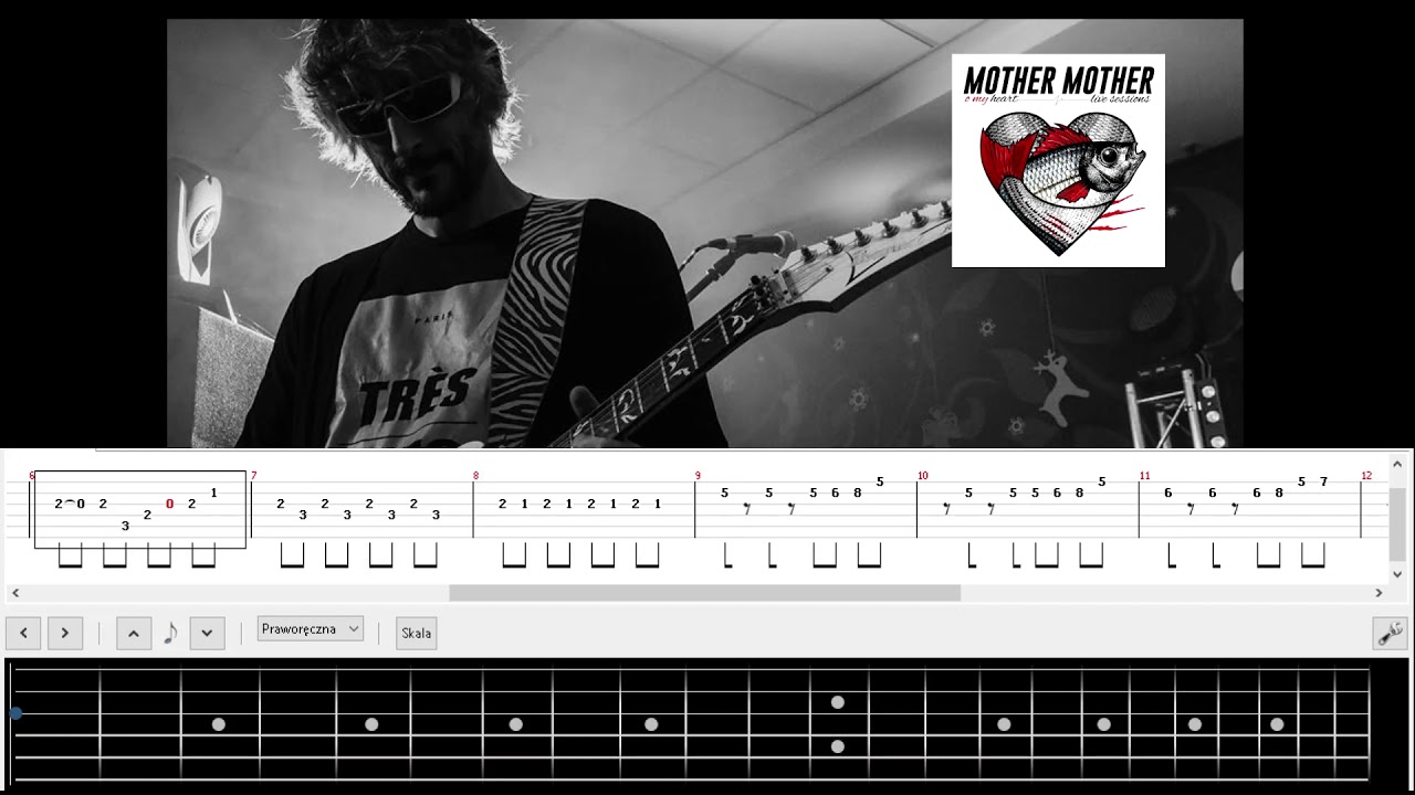mother mother-hayloft (guitar lesson with tab) - YouTube