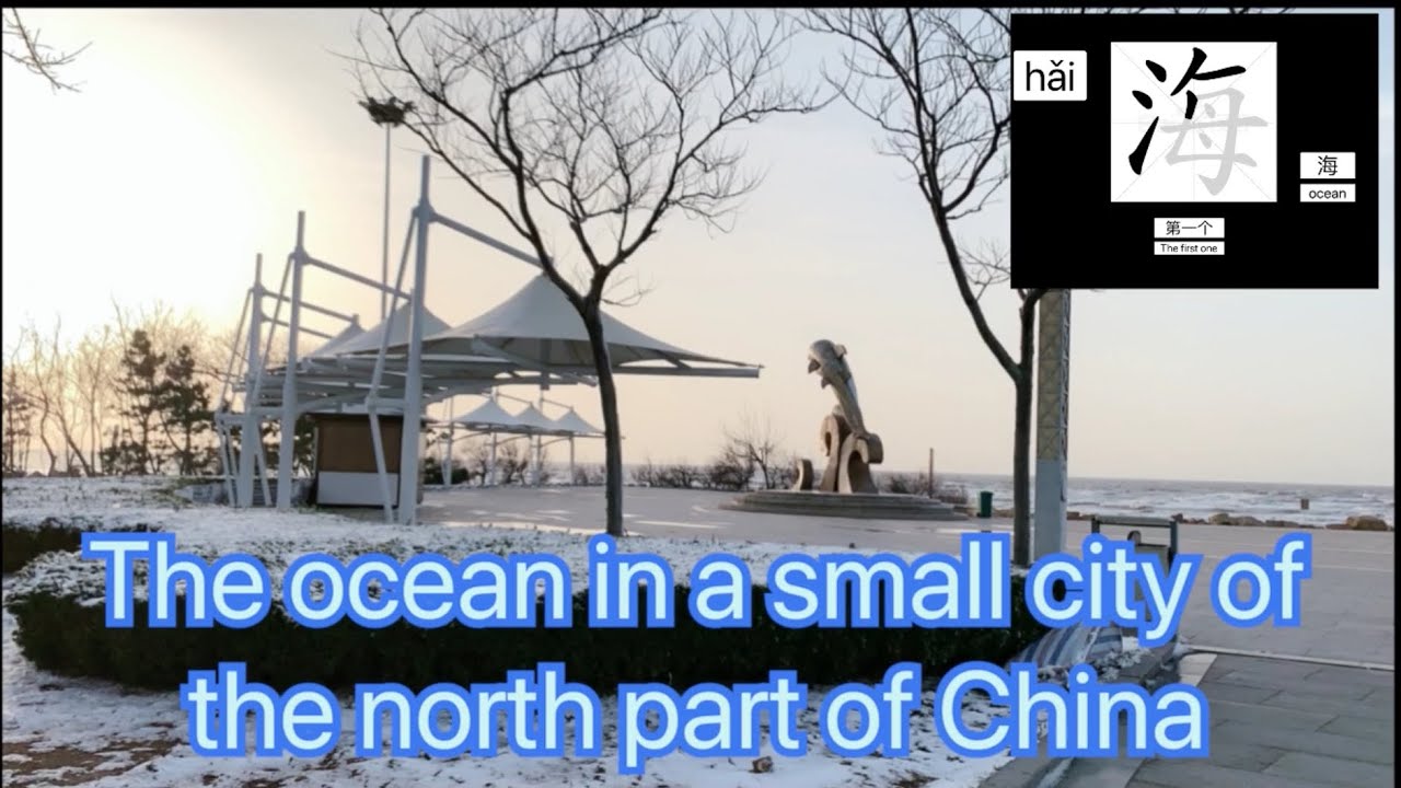 中国北方的海，极地一般，你见过吗？Walk around the coast in the north part of China ...