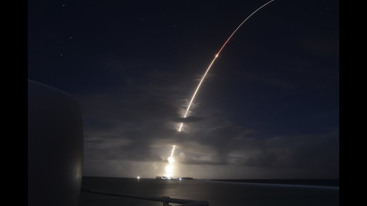 ICBM is destroyed during 'milestone' first-time achievement - YouTube