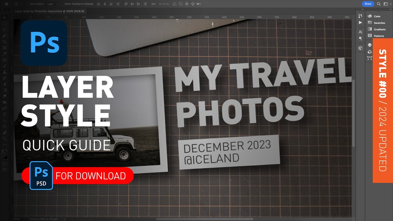 How To Add Layer Style In Photoshop Fast Basic Guide PSD File How To Add Layer Style In Photoshop Fast Basic Guide PSD File