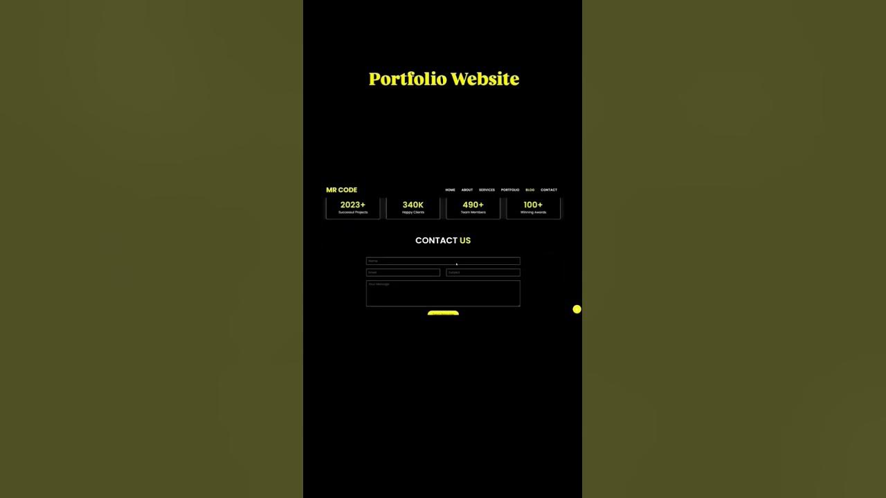 Portfolio Website Coding Javascriptdev Python Javascriptdeveloper