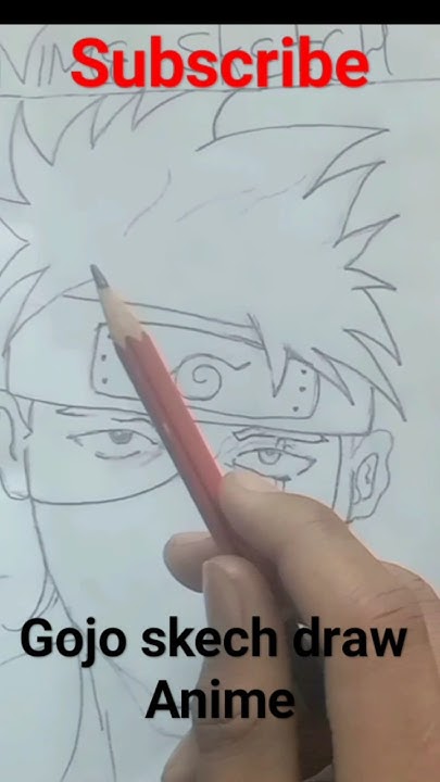 Gojo Skech Draw Anime Trendingshorts Viral Trending Viralvideo Youtube