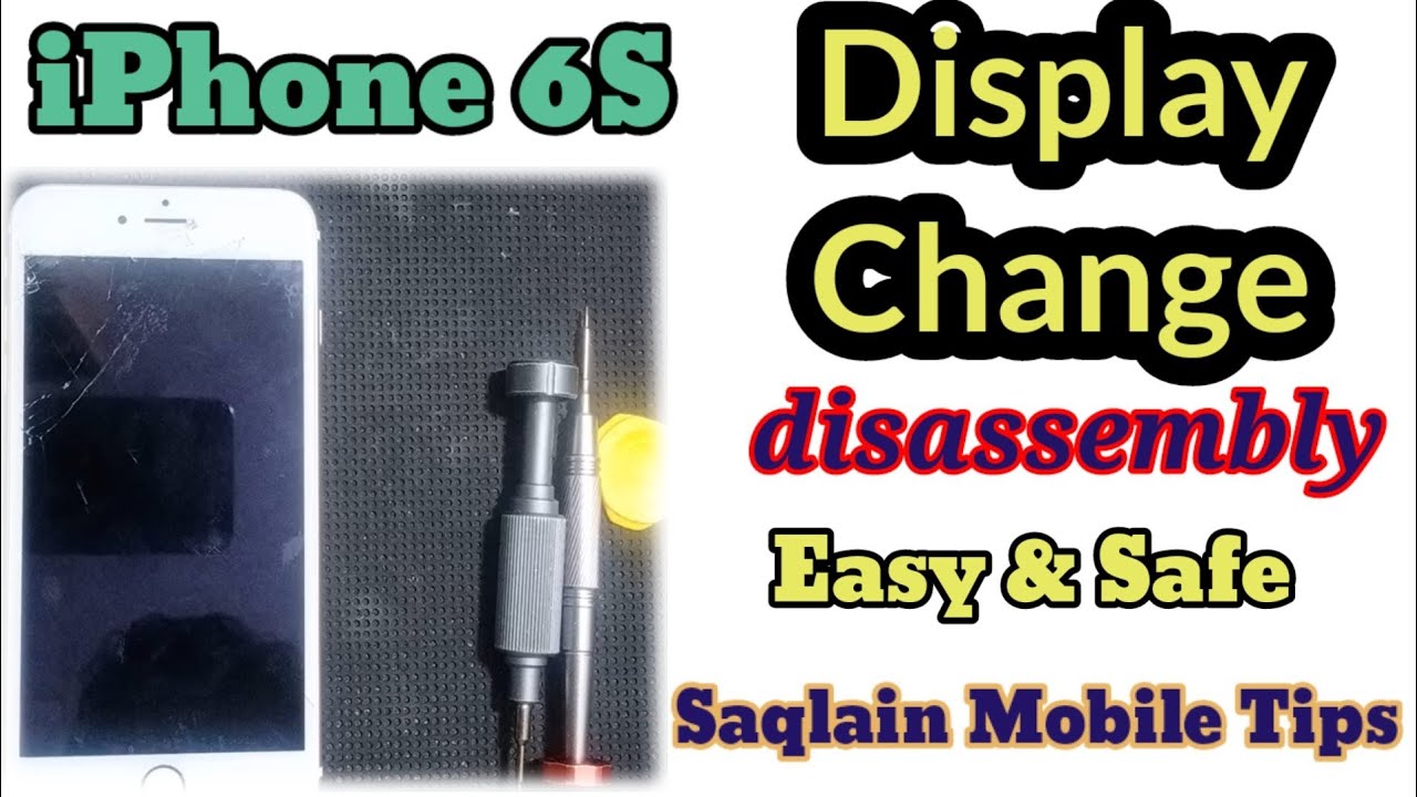 iPhone 6S Screen Replacement" How To Change Lcd iPhone 6S/#iphone6s# ...