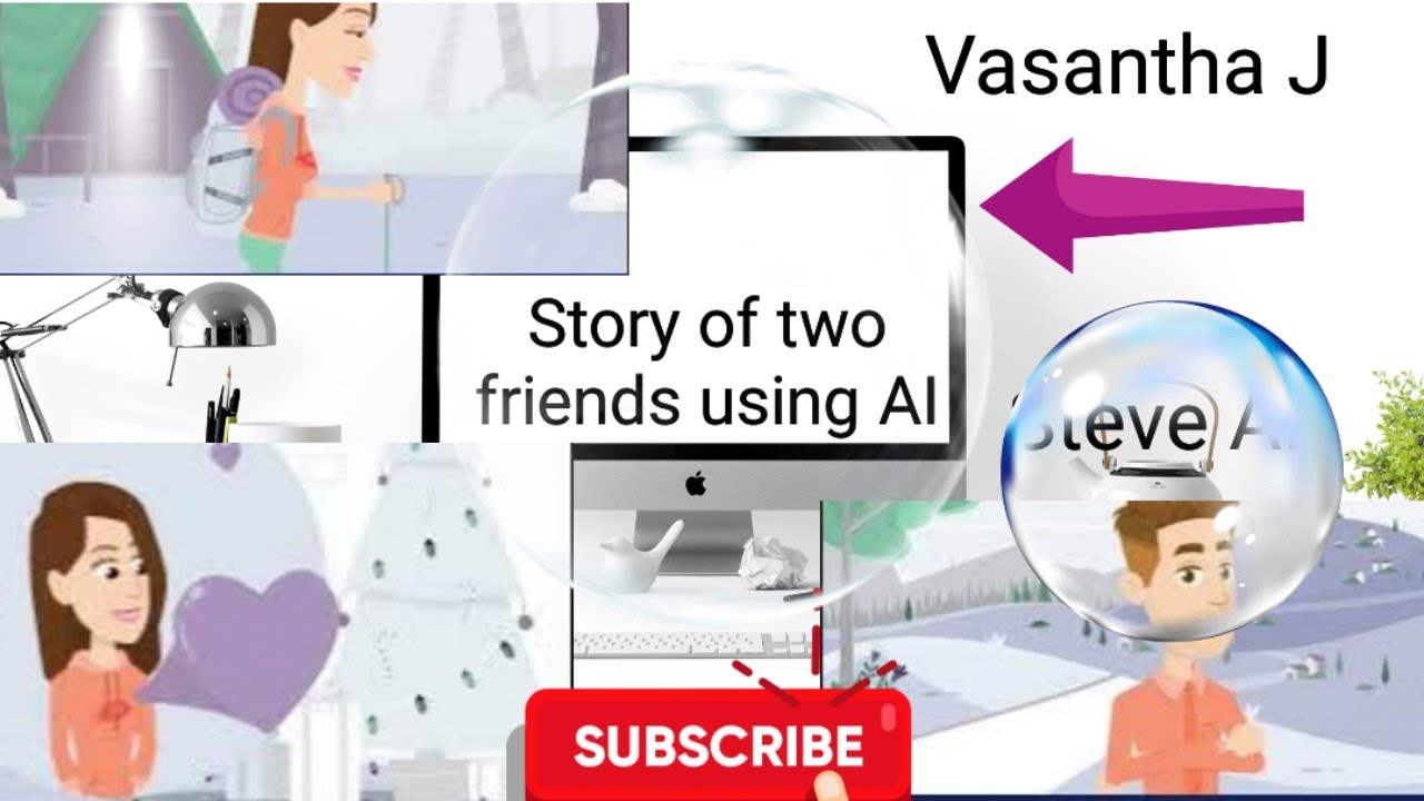 Story of two Friends by AI|Story created by AI|Animated story - YouTube