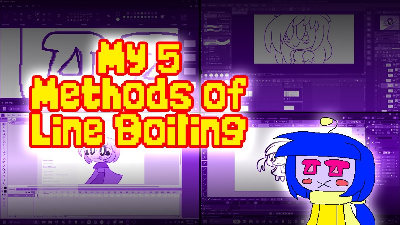 My 5 Methods of Line Boil (+3 Honorable Mentions) - YouTube
