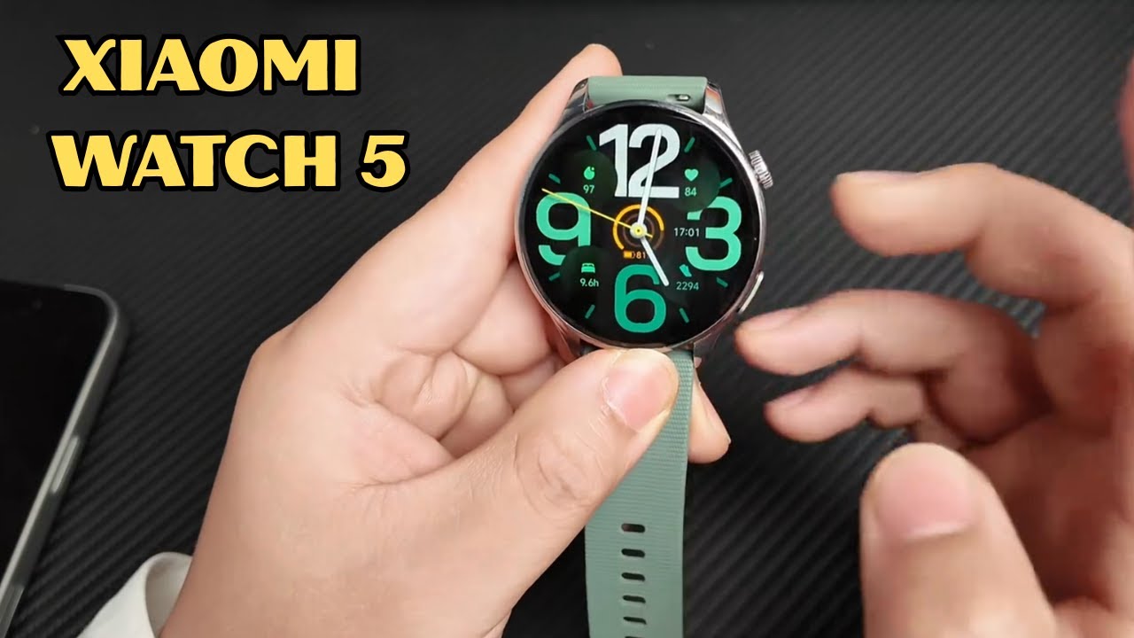 Xiaomi Watch 5 - Hands-on Full Review - YouTube