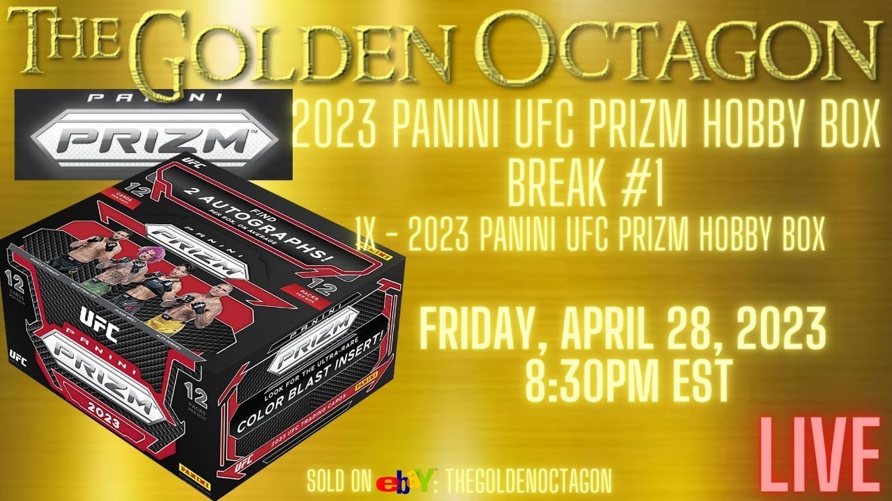 2023 Panini UFC Prizm Hobby Box Weight Class Break |1x 2023 UFC Prizm ...