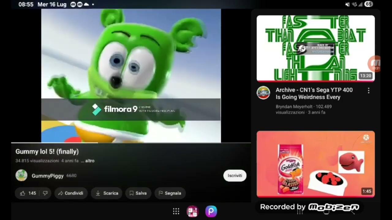 Gummy lol 5 speed x2 - YouTube