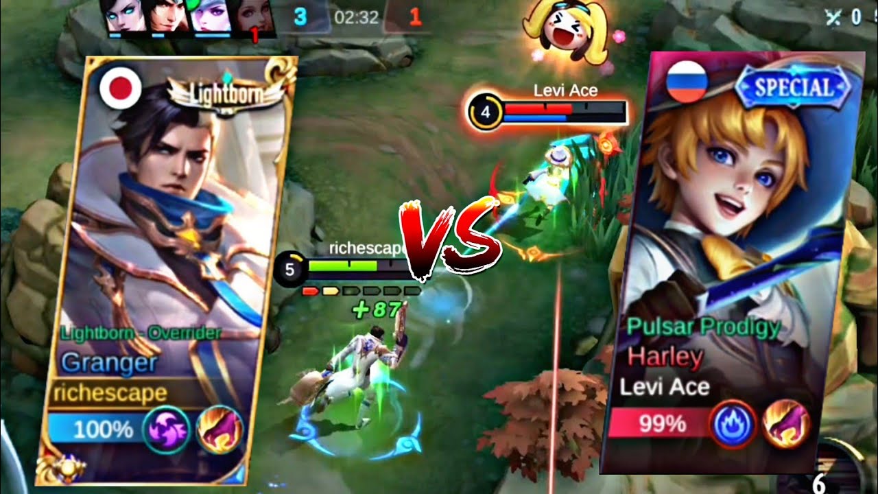 11kills granger vs Harley core gameplay | mlbb - YouTube