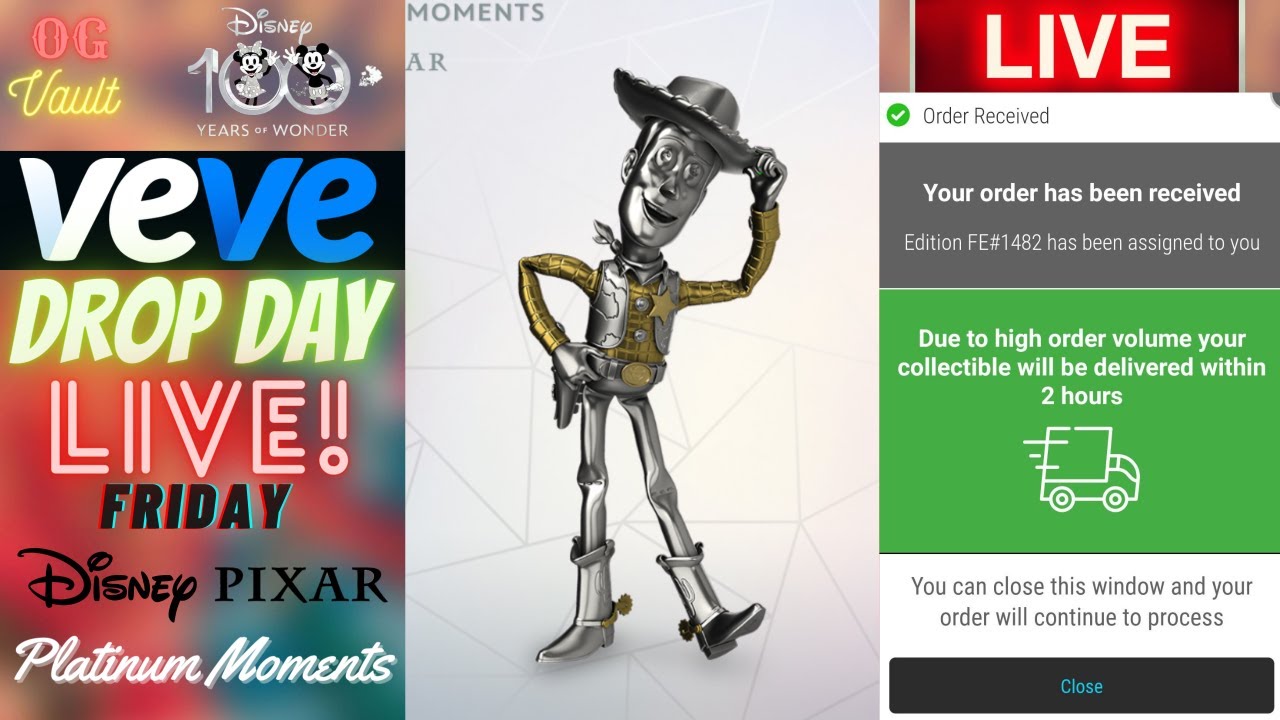 MEMBERS ONLY LIVE - Disney PIXAR Platinum Moments Digital Collectible ...