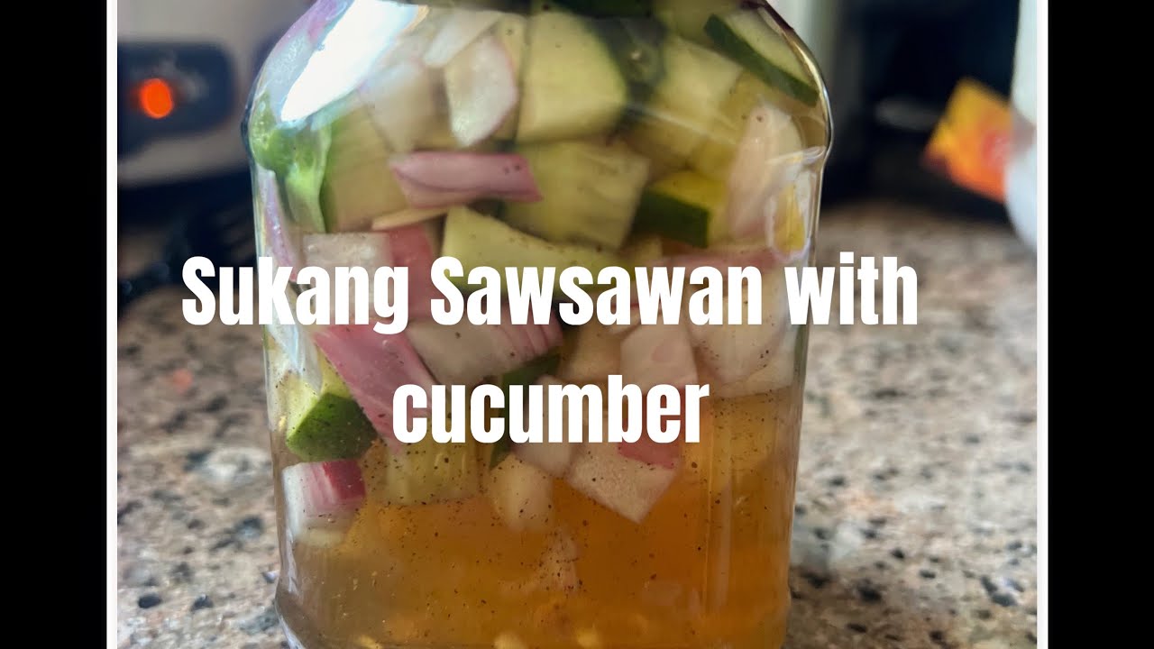 Lets make Sukang Sawsawan with cucumber/How to make vinegar with ...