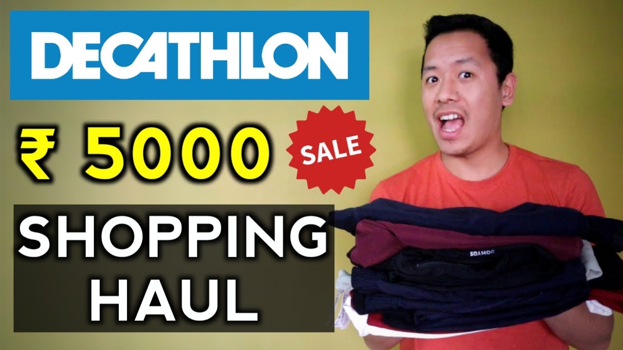 DECATHLON SHOPPING HAUL INDIA | Rs. 5000 Budget Shopping In Decathlon ...