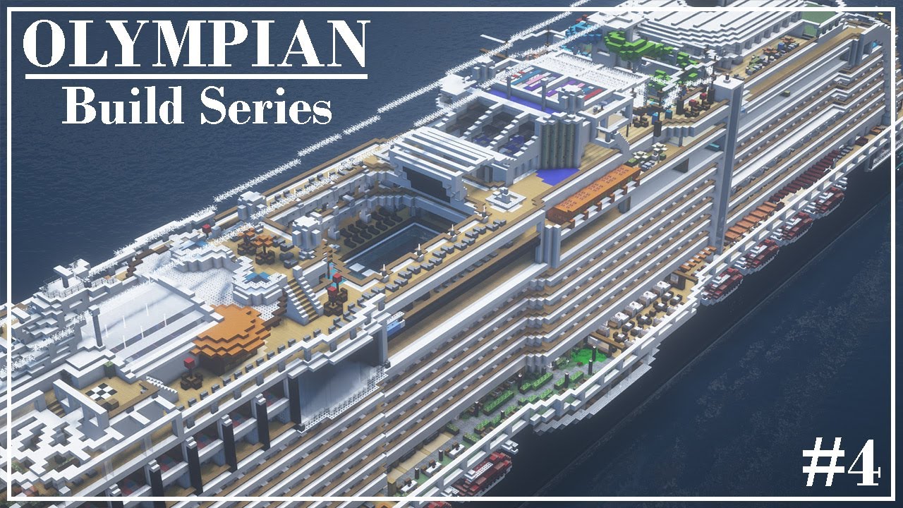 M/S Olympian Mega Build Update #4 - OFFICIAL PREVIEW (Minecraft Cruise ...