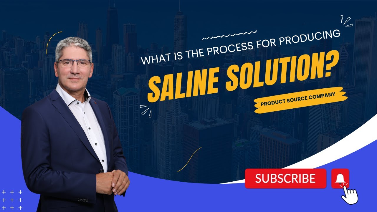What is the process for producing Saline solution? - YouTube