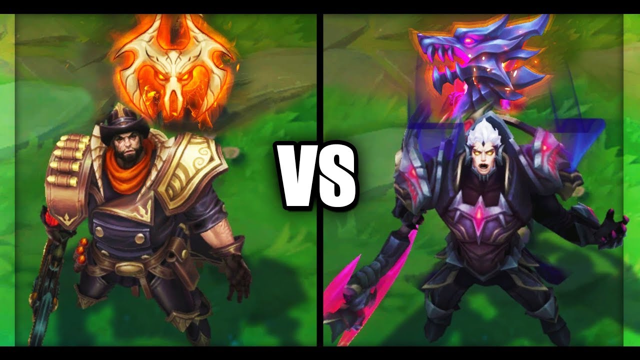 High Noon Darius vs God King Darius Legendary vs Epic Skins Comparison ...